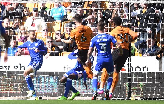 Danny Batth Wolves Scores Goal Editorial Stock Photo - Stock Image ...