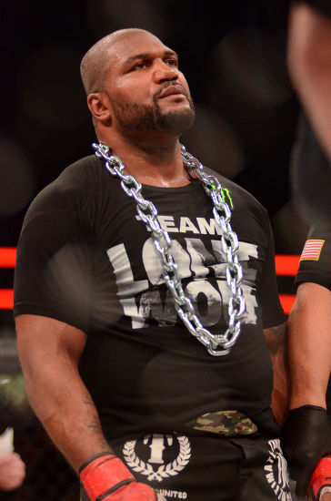 Quinton Rampage Jackson Red Tape Action Editorial Stock Photo - Stock ...