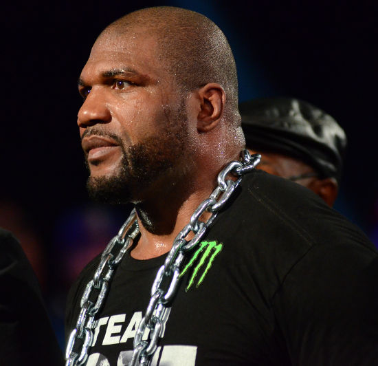 Quinton Rampage Jackson Red Tape Action Editorial Stock Photo - Stock ...