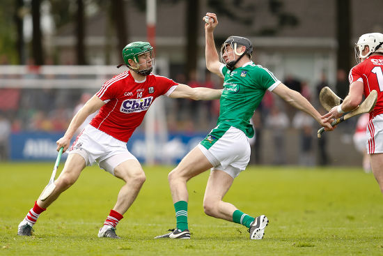 Cork Vs Limerick Limericks Diarmaid Byrnes Editorial Stock Photo ...