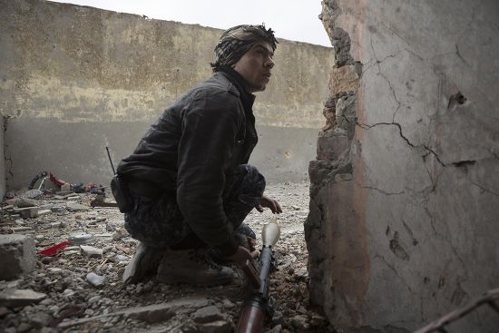 Iraqi Federal Police Rpg Gunner Looks Editorial Stock Photo - Stock ...