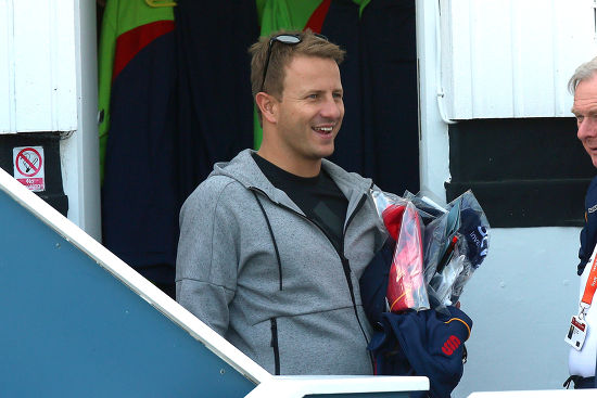 New Zealand Cricketer Neil Wagner Arrives Editorial Stock Photo - Stock ...