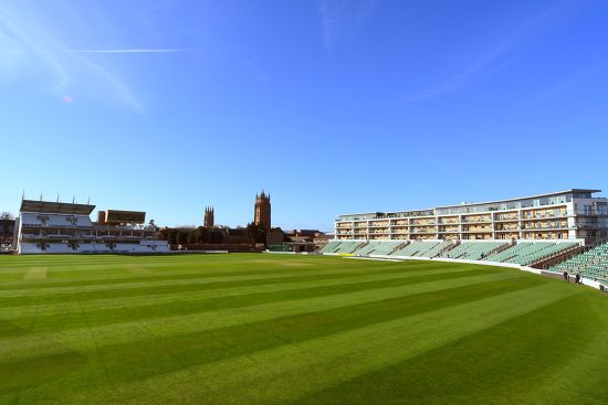Cooper Associates County Ground Stadium During Editorial Stock Photo ...
