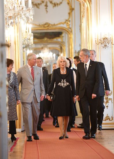 Doris Schmidauer Prince Charles Camilla Duchess Editorial Stock Photo ...