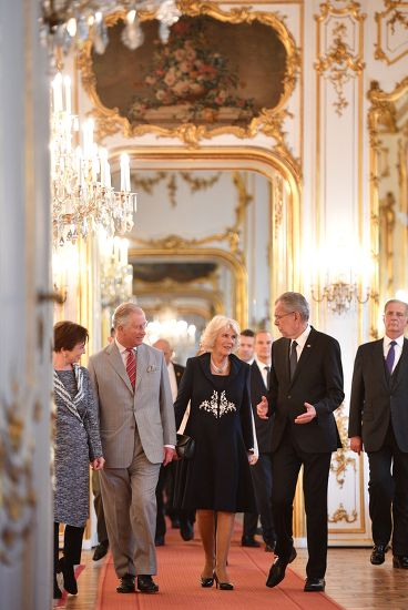 Doris Schmidauer Prince Charles Camilla Duchess Editorial Stock Photo ...