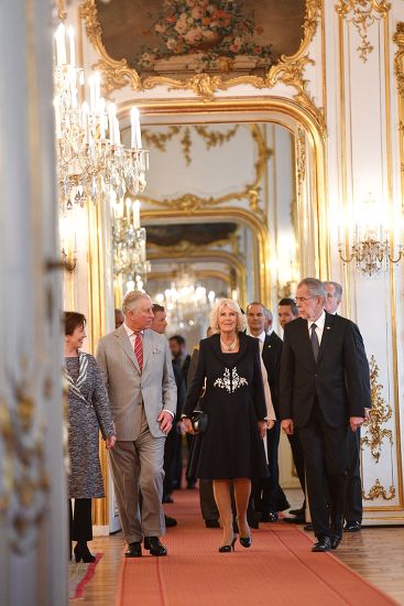 Doris Schmidauer Prince Charles Camilla Duchess Editorial Stock Photo ...