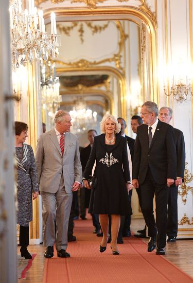 Doris Schmidauer Prince Charles Camilla Duchess Editorial Stock Photo ...