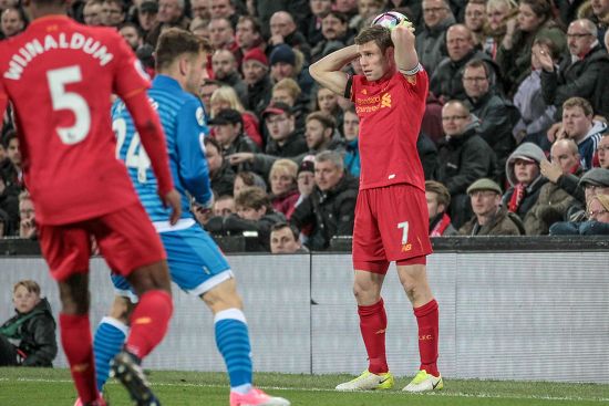 James Milner Captain Liverpool About Take Editorial Stock Photo - Stock ...