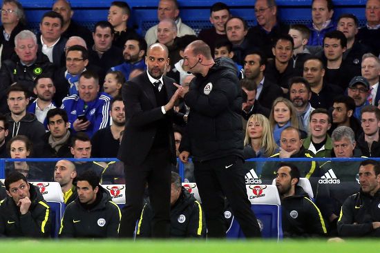 Fourth Official Bobby Madley Has Words Editorial Stock Photo - Stock ...