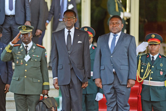 Teodoro Obiang Nguema Mbasogo Filipe Nyusi Editorial Stock Photo ...