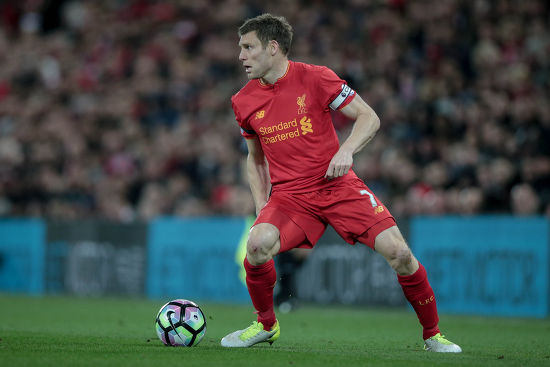 James Milner Captain Liverpool Looks Pass Editorial Stock Photo - Stock ...