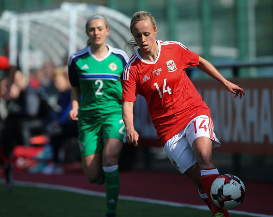 Nadia Lawrence Wales Presses Forward Editorial Stock Photo - Stock ...