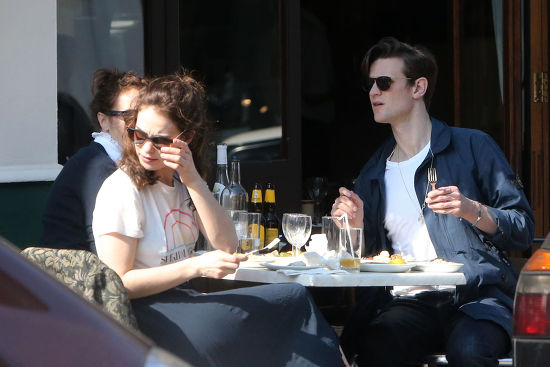 Matt Smith Lily James Lemonia Primrose Editorial Stock Photo - Stock ...