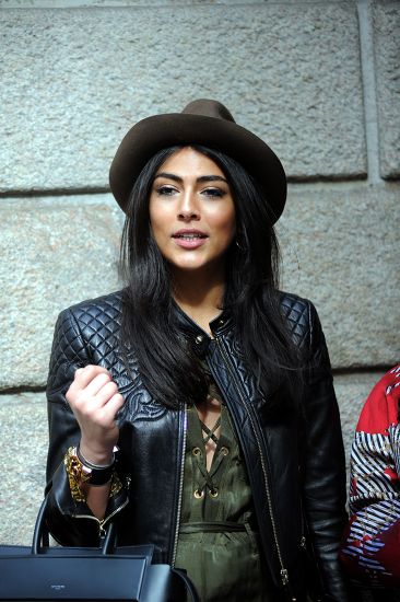 Giulia Salemi Out Shopping Editorial Stock Photo - Stock Image ...