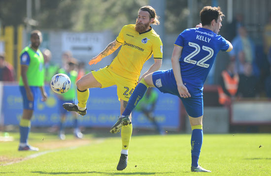 Stuart Sinclair Bristol Rovers Editorial Stock Photo - Stock Image ...