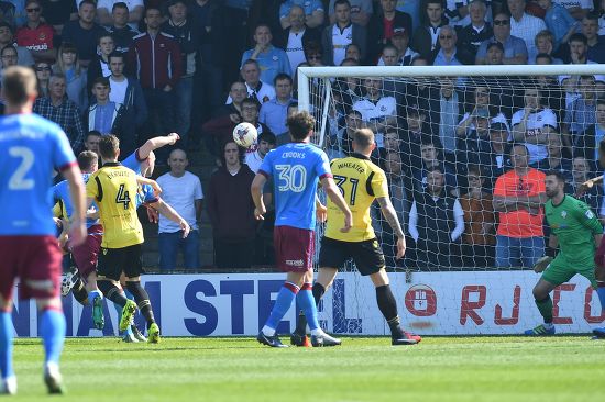 Scunthorpe United Defender David Mirfin 6 Editorial Stock Photo - Stock ...