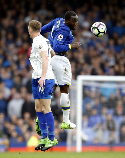 Romelu Lukaku Everton Wins Header Above Editorial Stock Photo - Stock ...