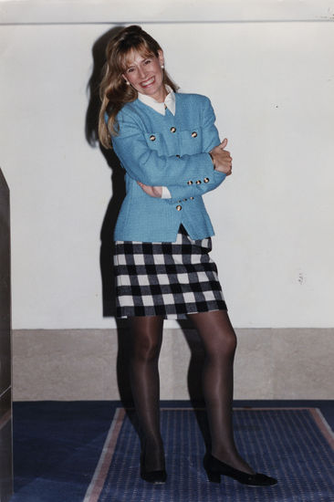 Sally Faber Former Tv Weather Girl Editorial Stock Photo - Stock Image ...