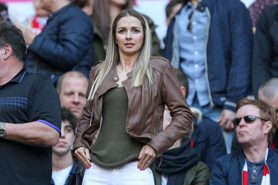 Lisa Wife Sven Ulreich 26 Fc Editorial Stock Photo - Stock Image ...