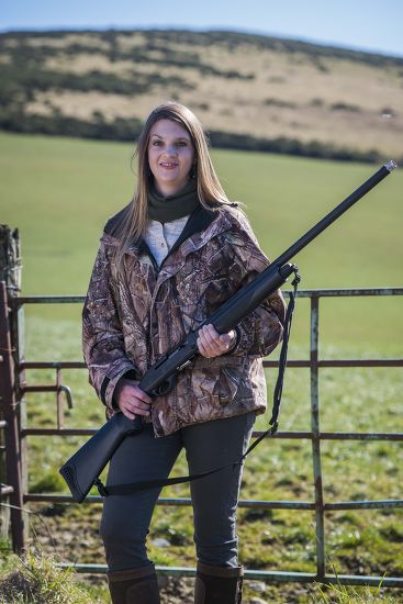 Female Gamekeeper Portia Simpson Editorial Stock Photo - Stock Image ...