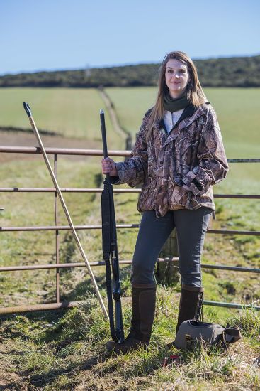 Female Gamekeeper Portia Simpson Editorial Stock Photo - Stock Image ...