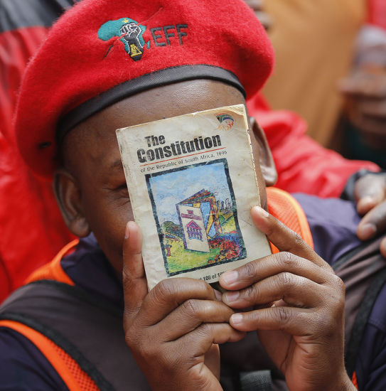 Member Economic Freedom Fighters Eff Party Editorial Stock Photo ...