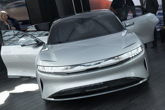 Lucid Air 1000 Hp Electric Car Editorial Stock Photo - Stock Image ...
