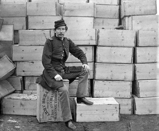 Captain James William Forsyth Union Army Editorial Stock Photo - Stock ...