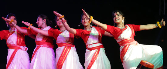 Indian Artists Perform Dogri Folk Dance Editorial Stock Photo - Stock ...