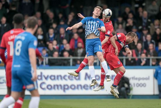 Rhys Oates Hartlepool United Shaun Brisley Editorial Stock Photo ...