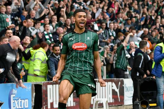 Jake Jervis 14 Plymouth Argyle Celebrates Editorial Stock Photo - Stock ...