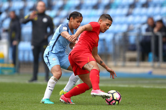 Demi Stokes Manchester City Battles Shanice Editorial Stock Photo ...
