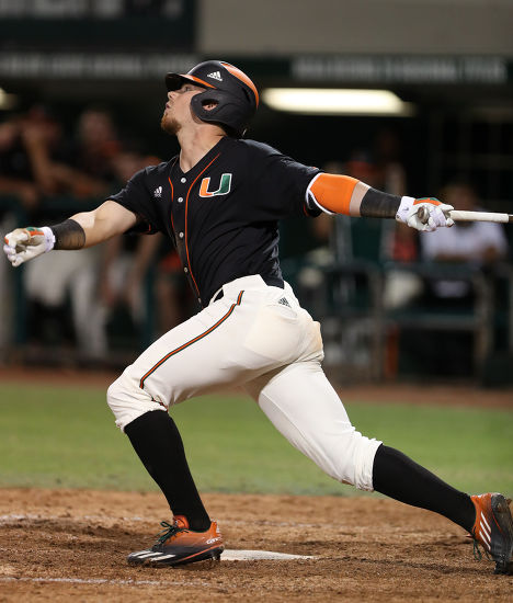 Miami Outfielder Carl Chester 9 Hits Editorial Stock Photo - Stock ...