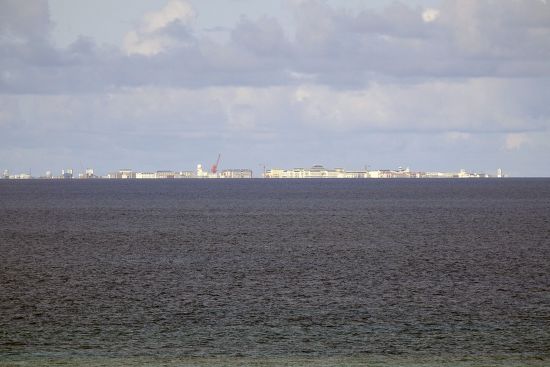 Structures Seen Subi Reef One Tiny Editorial Stock Photo - Stock Image ...