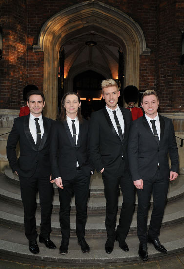 Collabro Jamie Lambert Thomas Redgrave Matt Editorial Stock Photo ...