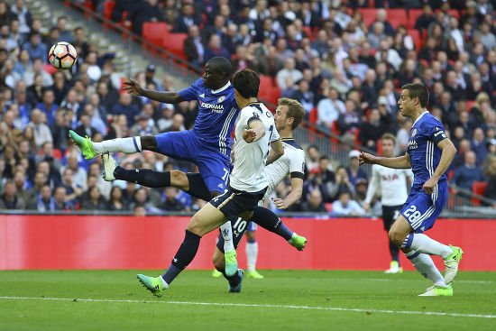 Ngolo Kante Chelsea Blocks Harry Kane Editorial Stock Photo - Stock ...