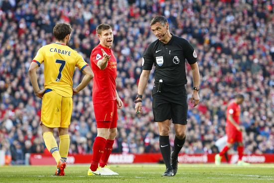 Liverpool Captain James Milner 7 Discusses Editorial Stock Photo ...