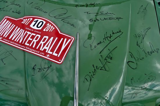 Riley Autographed By Rally Car Drivers Editorial Stock Photo - Stock ...