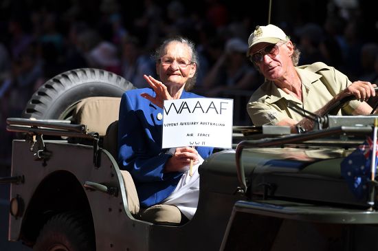 War Veteran Jean Curry 91 Womens Editorial Stock Photo - Stock Image ...