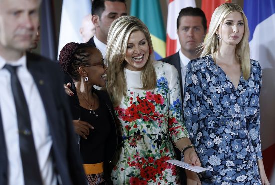Juliana Rotich Ivanka Trump Queen Maxima Editorial Stock Photo - Stock ...