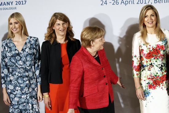 Lr Us President Trumps Assistant Daughter Editorial Stock Photo - Stock ...