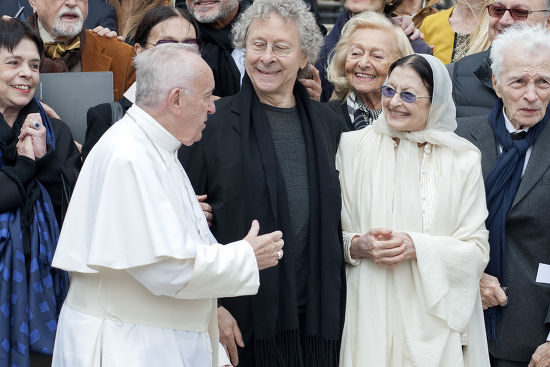 Pope Francis Greets Italian Former Ballet Editorial Stock Photo - Stock ...