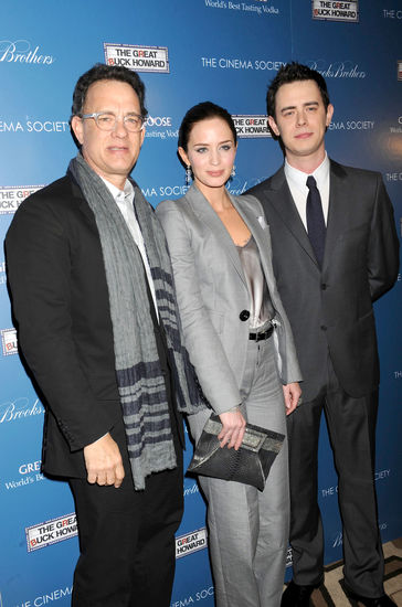 Tom Hanks Emily Blunt Colin Hanks Editorial Stock Photo - Stock Image ...