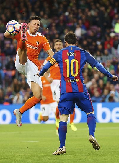 Osasunas Jaime L Controls Ball Next Editorial Stock Photo - Stock Image ...