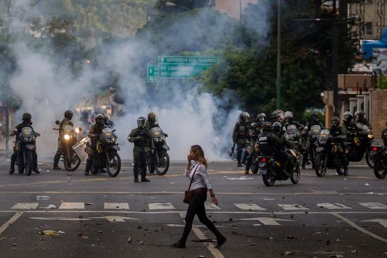Members Bolivarian National Guard Gnb Block Editorial Stock Photo ...