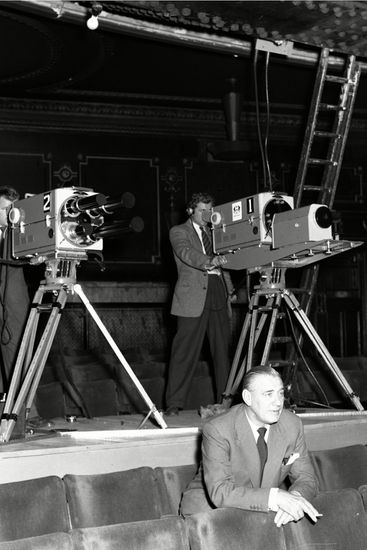 Atv Tv 1950s Val Parnell Filming Editorial Stock Photo - Stock Image ...