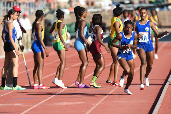 Hydels Abigail Brooks Takes Anchor Baton Editorial Stock Photo - Stock ...