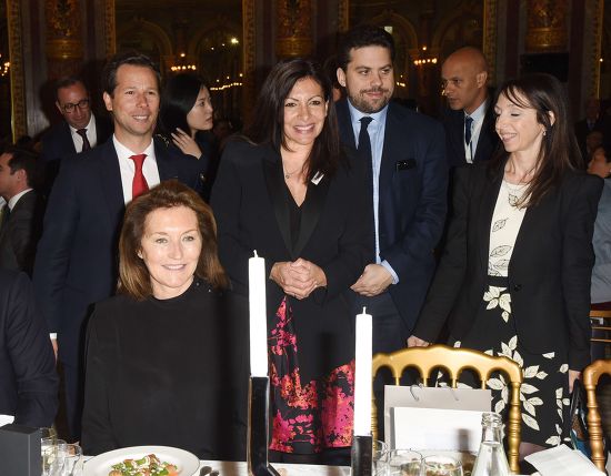 Harold Parisot Anne Hidalgo Cecilia Attias Editorial Stock Photo ...