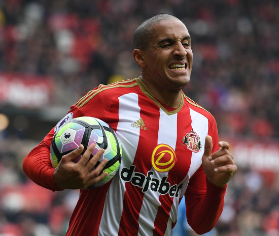 Wahbi Khazri Sunderland During Premier League Editorial Stock Photo ...