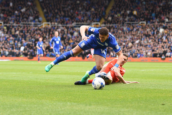 Che Adams Birmingham City Brought Down Editorial Stock Photo - Stock ...